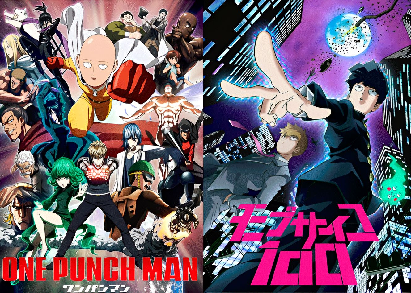 7 Diferenças entre One Punch Man e Mob Psycho 100 - Escola de Lucifer