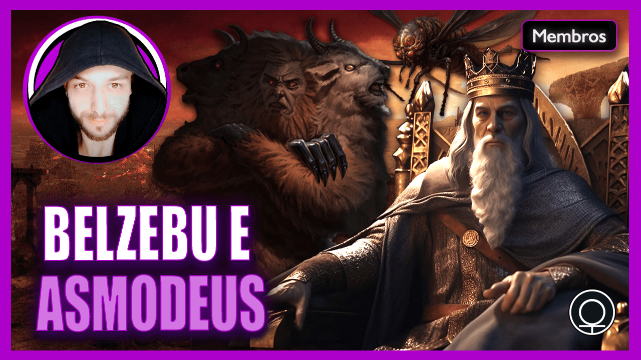 (pt 2) O Testamento de Salomão: Asmodeus e Belzebu - Escola de Lucifer