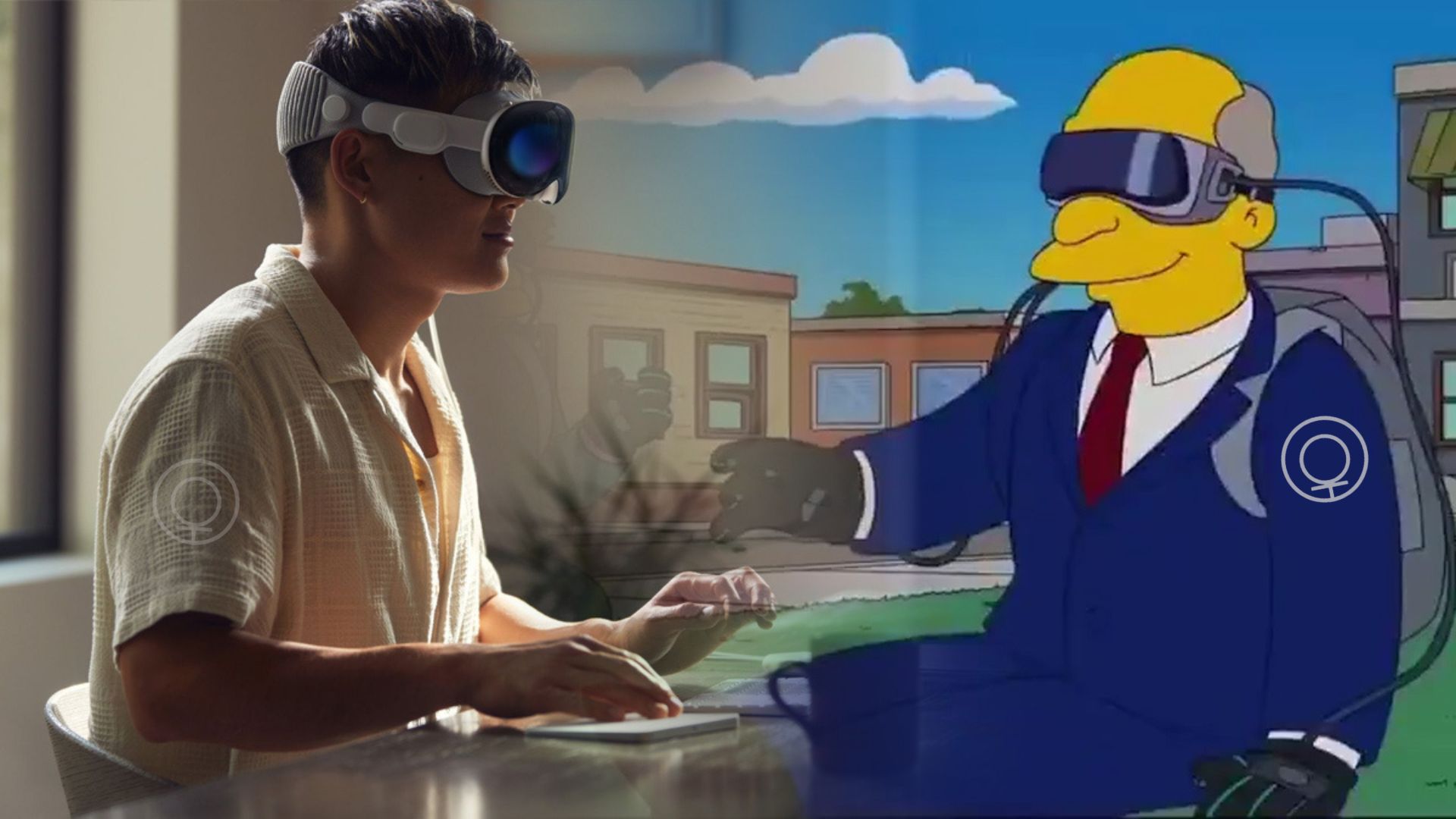 Simpsons previram o Apple Vision Pro - Escola de Lucifer