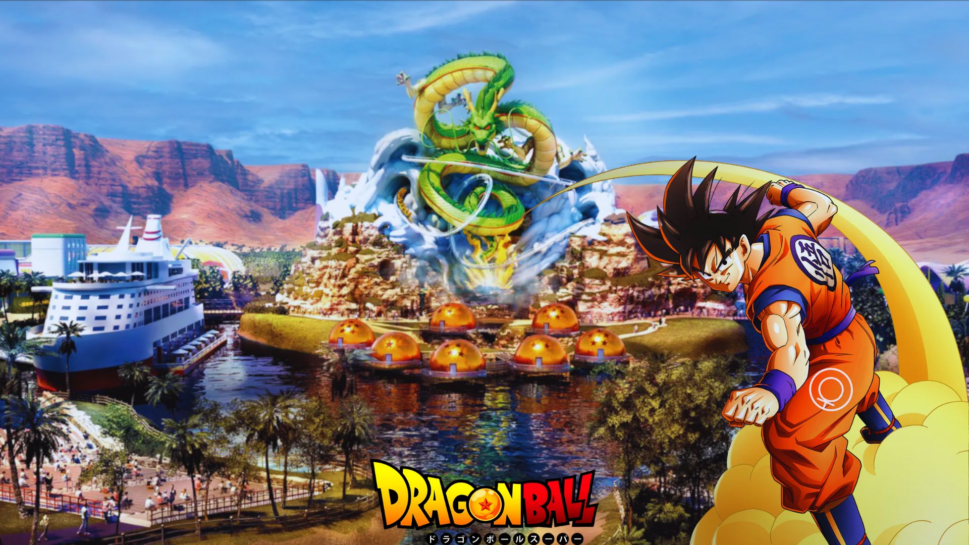 O primeiro parque temático de Dragon Ball - Escola de Lucifer