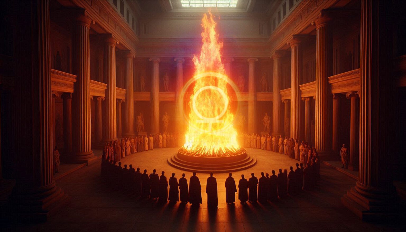 O fogo na cultura grega e ocidental - Escola de Lucifer